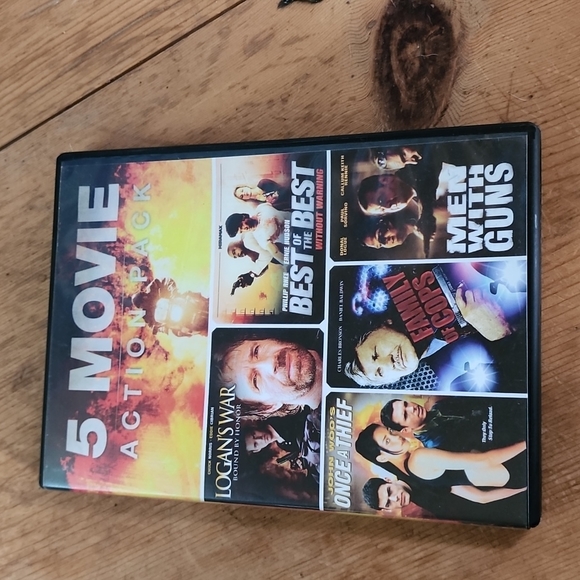 Other | 5 Movie Action Packed Dvd | Poshmark